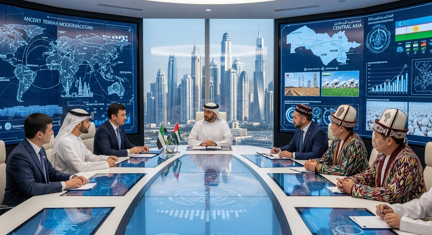 UAE's Business Expansion: New Trade Routes Open with Central Asia ...